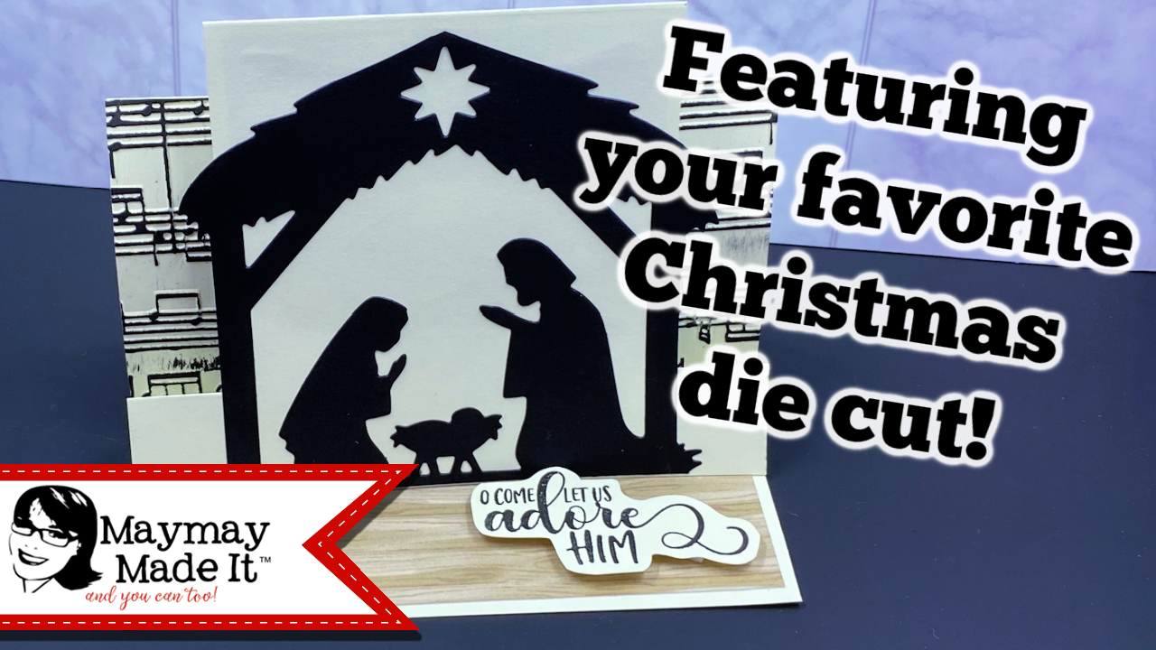 Nativity Pop Up Easel Card