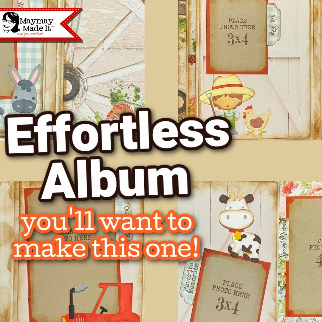 THIS ALBUM WILL MAKE YOU LOOK LIKE A PRO! Love this easy to create min