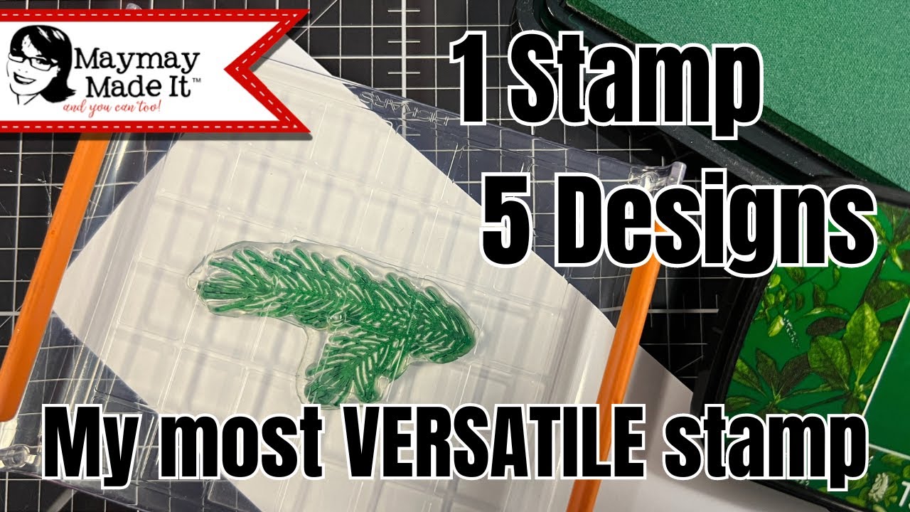 The little stamp that could..and could and could! Not stamp set, one s