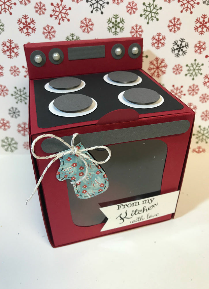 Cupcake Oven Box Template