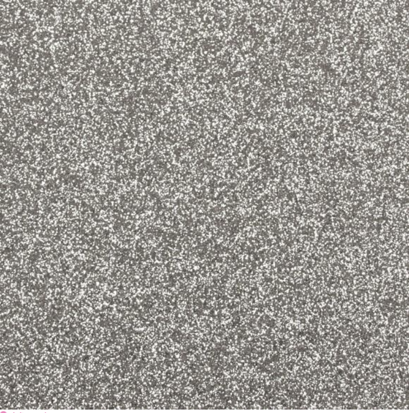 Craft Perfect 8.5x11 Silver Screen Glitter Cardstock