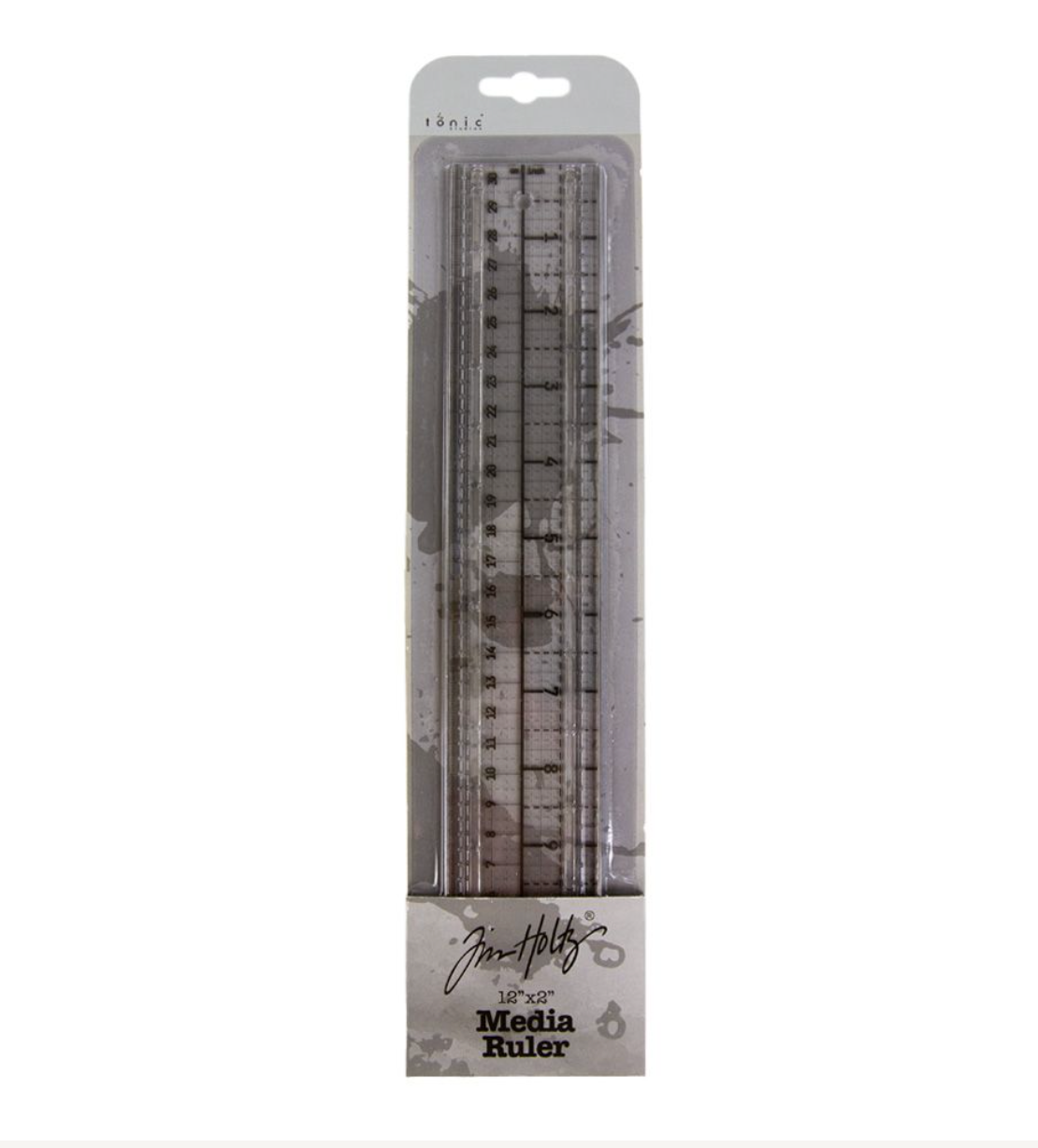 Tim Holtz 12" Media Ruler {X122}