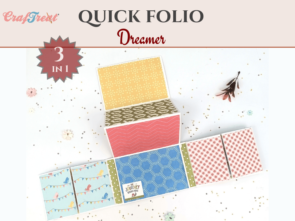 Craftreat DIY Deamer Quick Folio - 3pk. {C716}